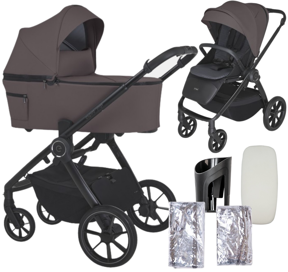 ESPIRO YOGA Wózek spacerowy spacerówka gondola 2w1 + akcesoria - Kup w Neonn - foteliki ...